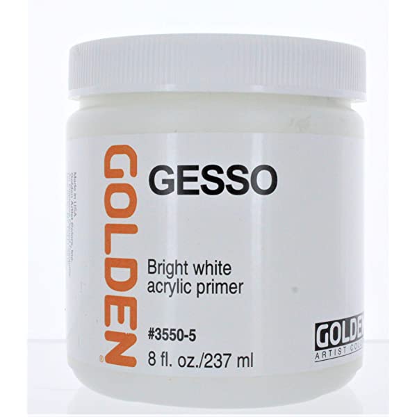 Golden Gesso, 8 fl.oz – Big Country Printers